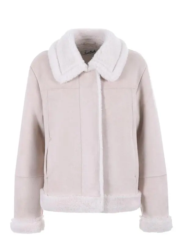 MC2 SAINT BARTH Shearling Coat - Beige