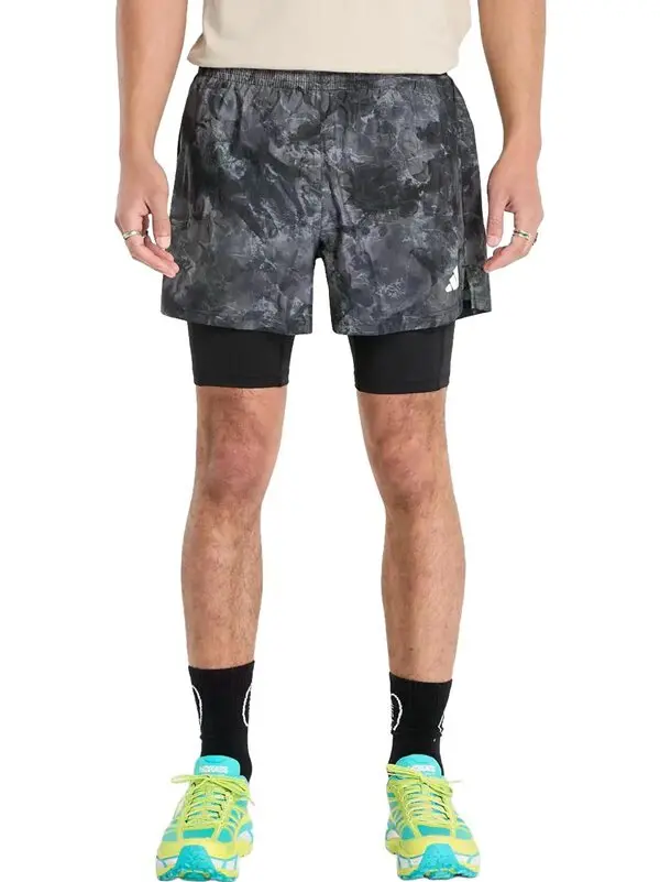 Adidas Drawstring-fastening Shorts - Grey