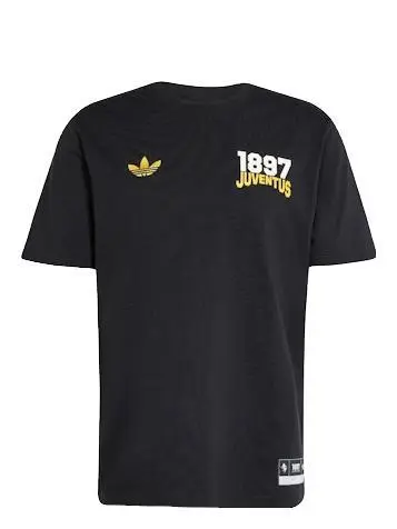 Adidas Juventus Vrct Tee Shirt - Black Active Gold