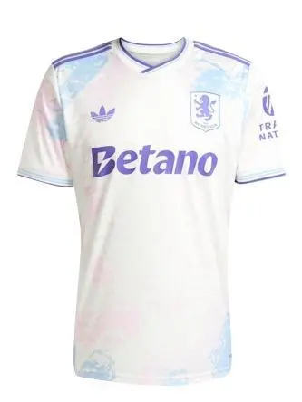 Adidas Aston Villa Fc 25/26 Third Jersey - Off White Energy Ink