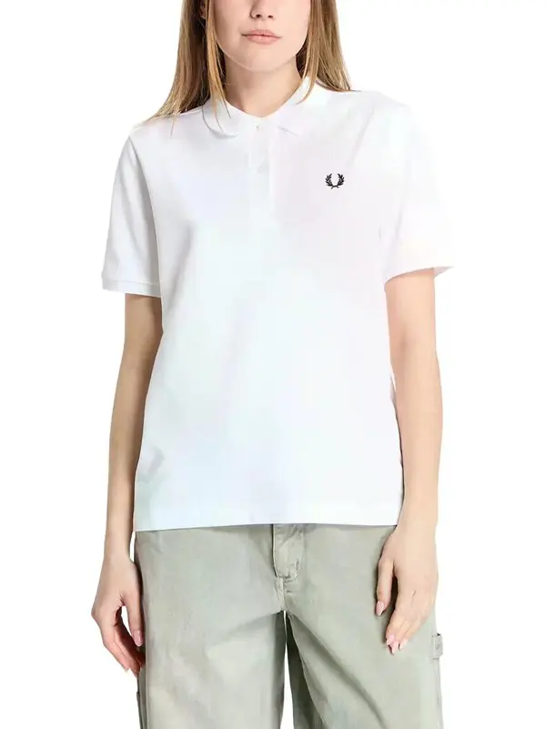 Fred Perry Polo Top - White
