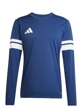 Adidas Squadra 25 Long Sleeve Jersey - Team Navy Blue 2 White