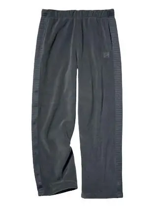 Uniqlo Fleece Wide Pants - Dark Grey