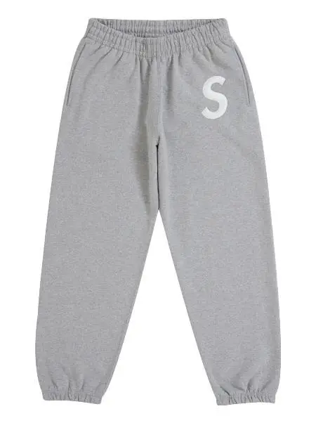 Supreme Logo Sweatpant - Heather Grey