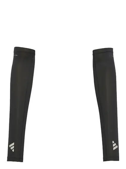 Adidas Arm Sleeves - Black Reflective Silver