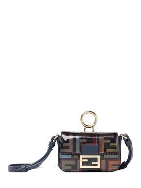 Fendi Nano Baguette Charm - Multicolour