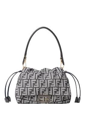 Fendi Mamma Baguette Medium - Blue