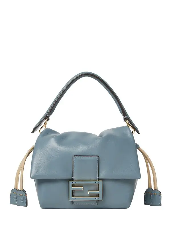 Fendi Mamma Baguette Small - Light Blue