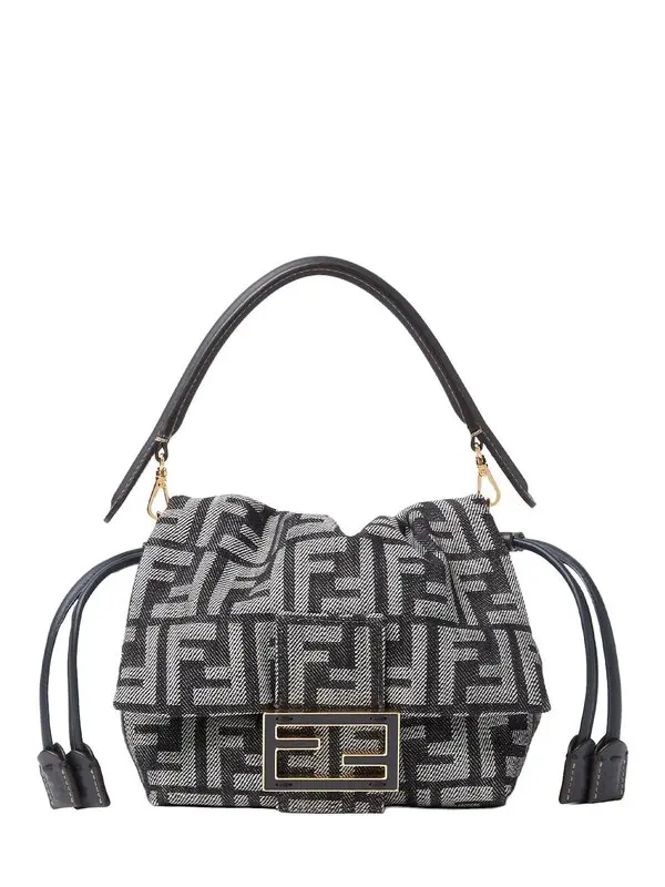 Fendi Mamma Baguette Small - Blue