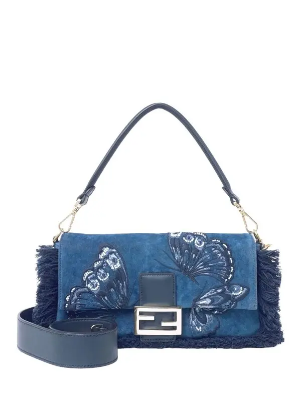 Fendi Baguette Bag - Blue