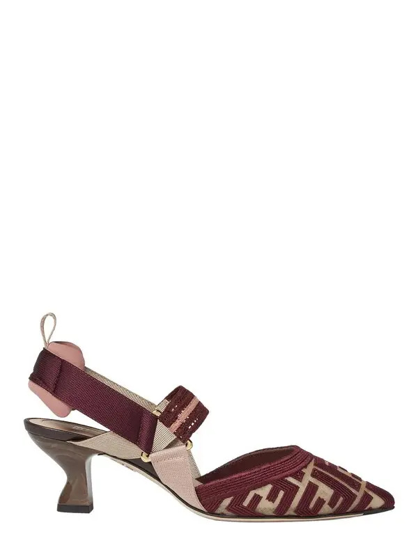 Fendi Colibrì Slingbacks - Red