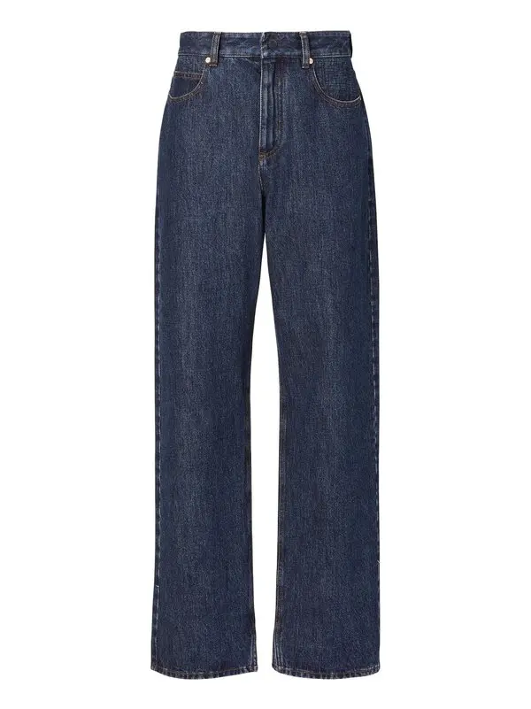 Fendi Long Jeans - Blue