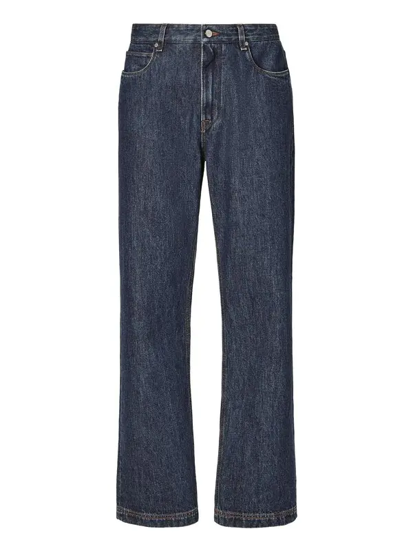 Fendi Long Jeans - Blue