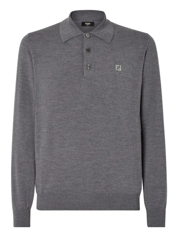 Fendi Polo Shirt - Grey