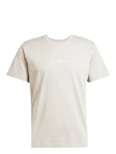 Adidas Terrex Signature Aop Graphic T-shirt - Wonder Beige