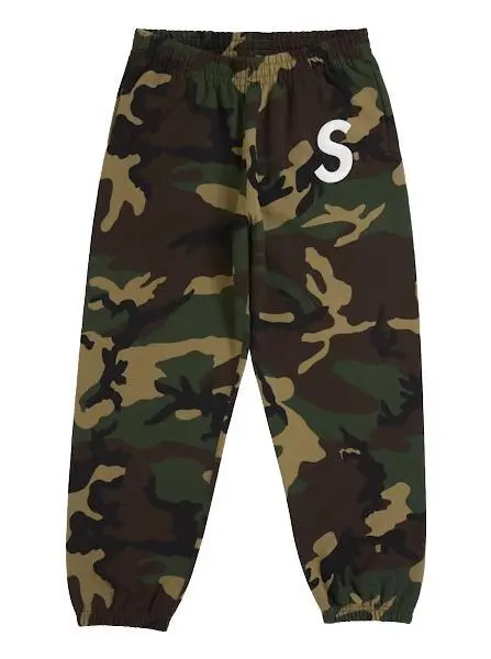 Supreme Logo Sweatpant - Woodland Camo