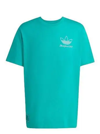 Adidas Liverpool Fc Terrace Icons Graphic Tee Shirt - Sea Green