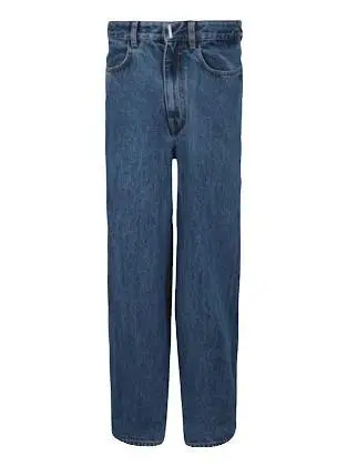 Givenchy Low Crotch Wide-leg Jeans - Blue Indigo