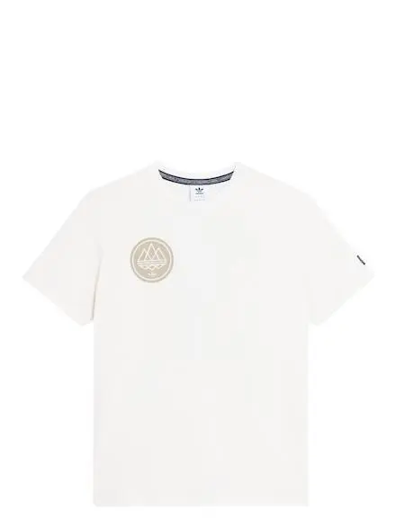 Adidas Graphic Spzl Tee Shirt - Chalk White