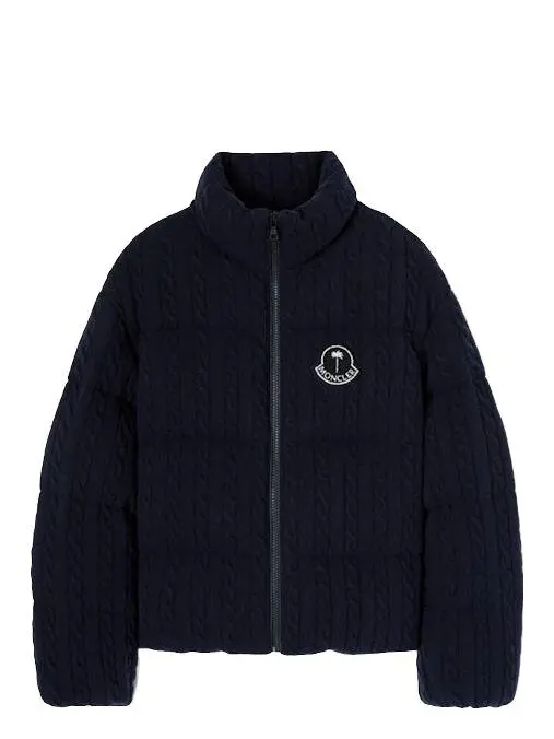 Moncler X Palm Angels Austru Down Jacket - Navy Blue