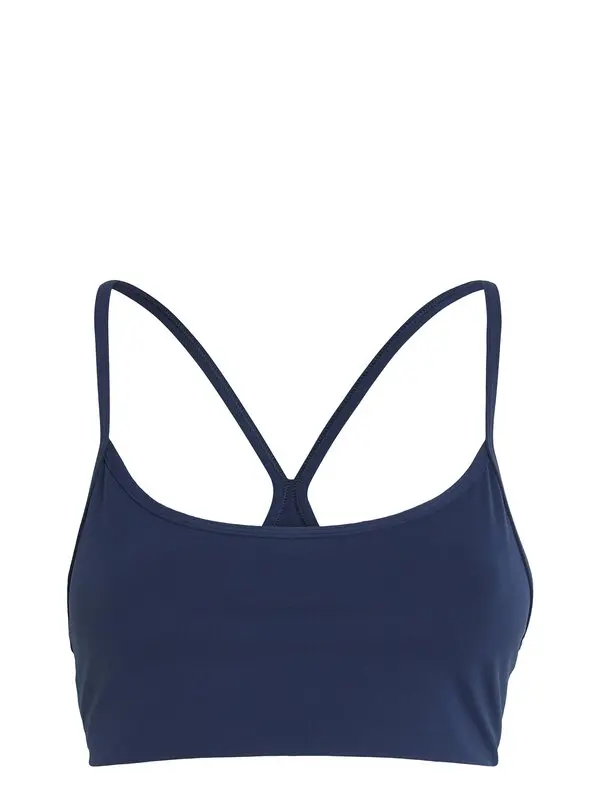 Vuori Stretch-fabric Allthefeels Sports Bra - Navy