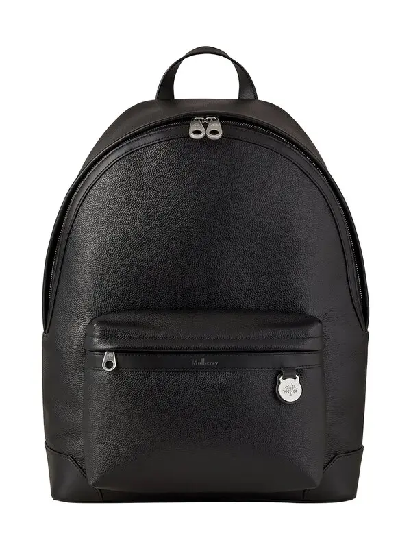 Mulberry Leather Heritage Backpack - Black