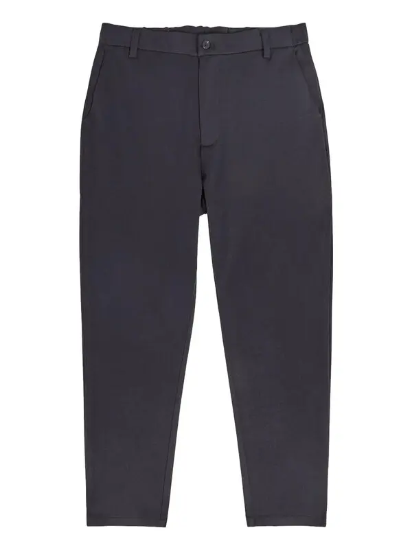 RAITH Tapered-leg Woven Trousers - Navy