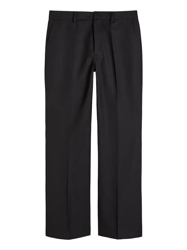 SECOND / LAYER Passo Wool Trousers - Black