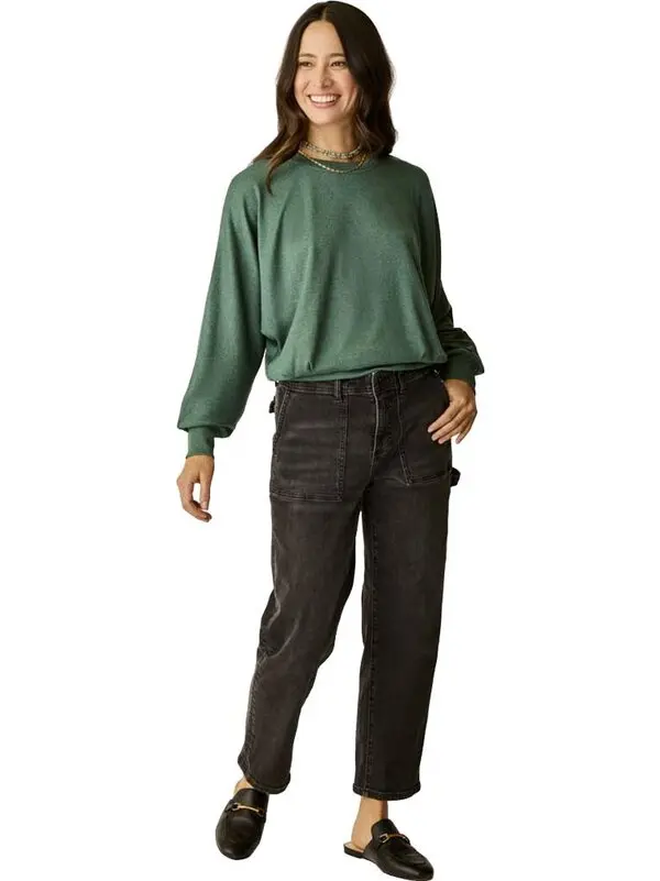 Carve Designs Anneke Supersoft Dolman - Bistro Heather