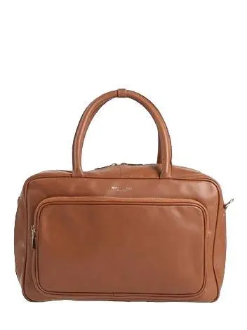 MY BEST BAG FIRENZE Leather Bowler Bag - Brown