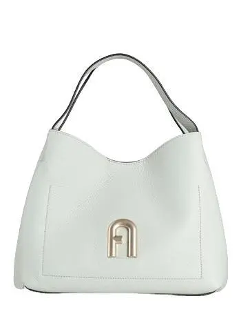 Furla Light Pebbled-leather Tote - Green