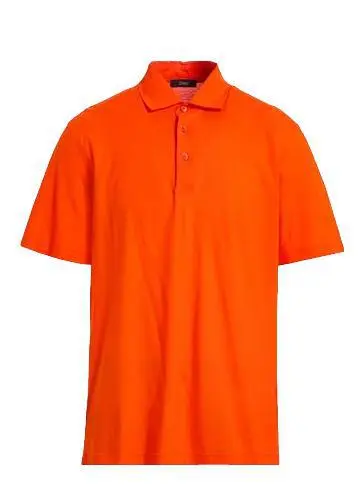 Herno Polo Shirt Size Cotton - Tomato Red