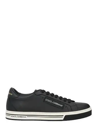 Dolce & Gabbana Calfskin Sneakers - Black