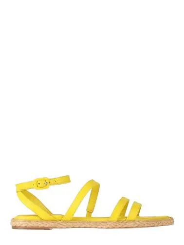 PALOMA BARCELO Leather Sandals - Yellow