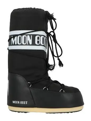 Moon Boot Padded Lace-up Boots - Black