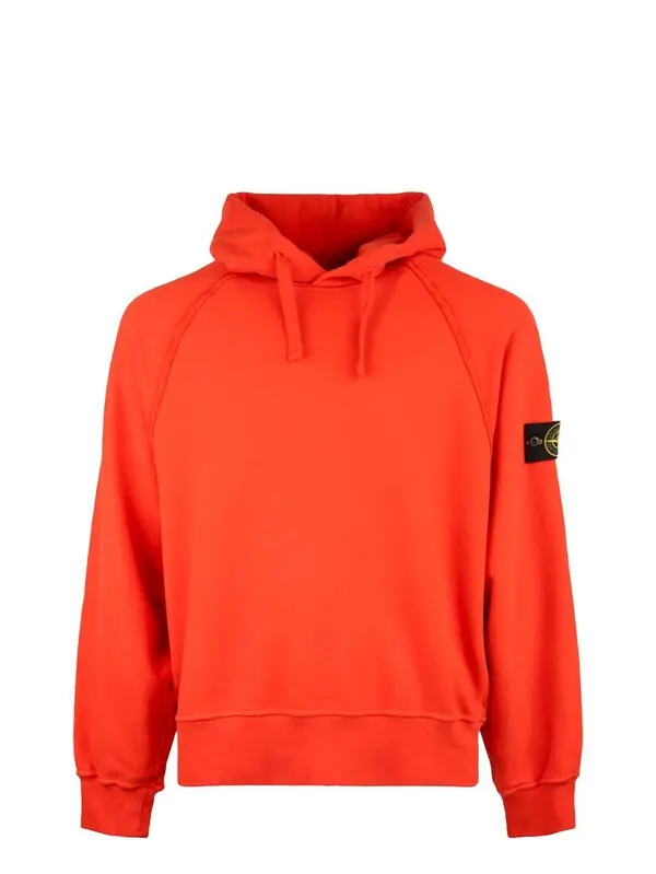 Stone Island Oversized Hoodie - Orange