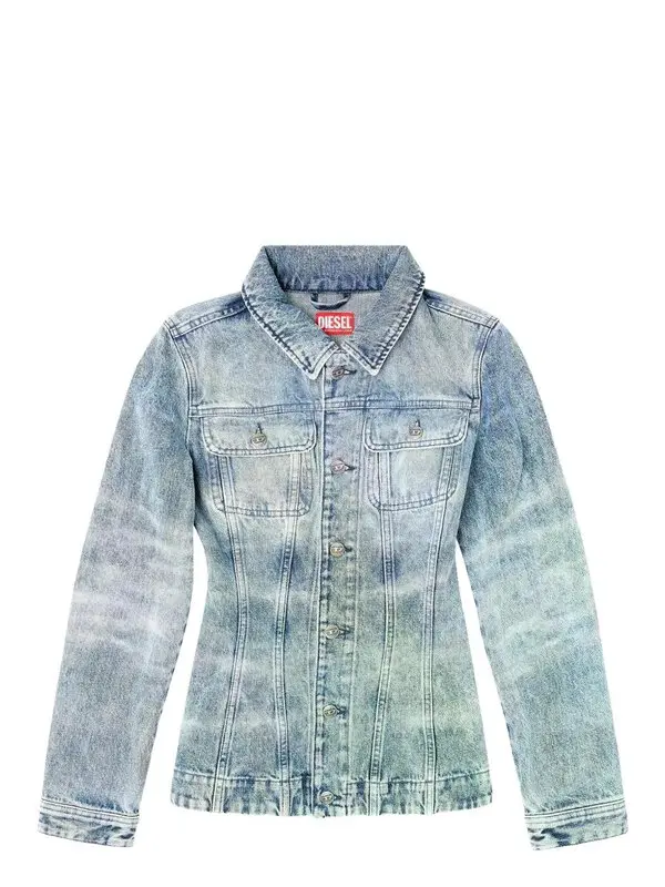 DIESEL® Katerin Pocket-button Jacket - Blue