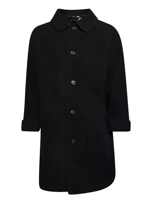 BODE Button-fastening Coat - Black