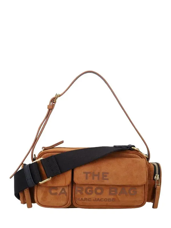 Marc Jacobs The Cargo Suede Shoulder Bag - Copper Tan