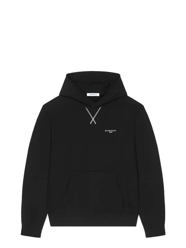 Givenchy Couture Seam Regular Fit Hoodie - Black