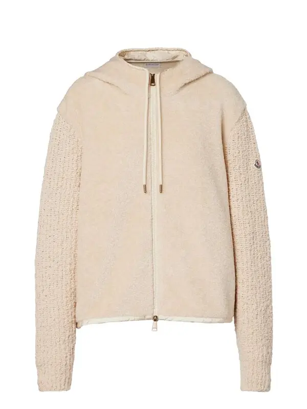 Moncler Teddy Hoodie - Beige