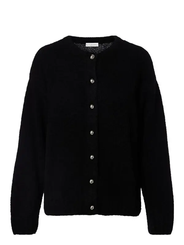 Altuzarra Elbie Wool-blend Cardigan - Black
