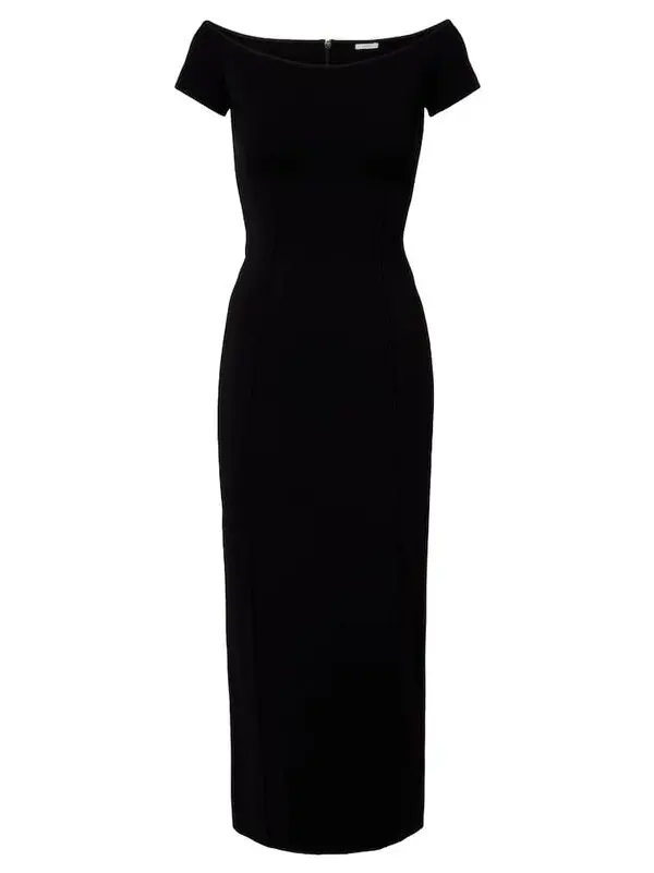 JOSEPH Foin Midi Dress - Black