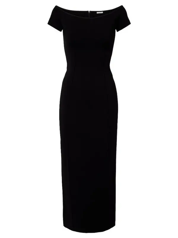 JOSEPH Foin Midi Dress - Black