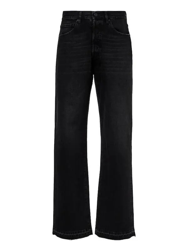 MAISON MARGIELA Mid-rise Straight Jeans - Black