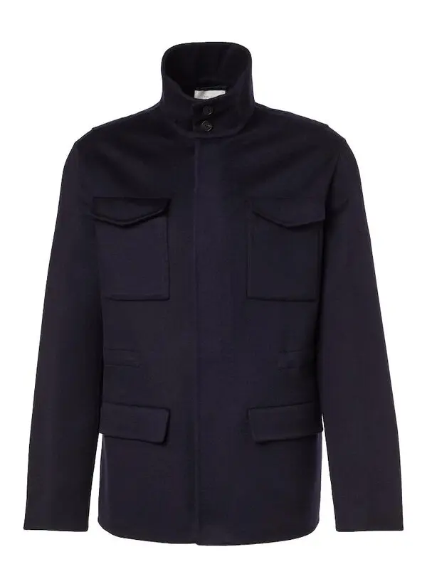 THE ROW Tanith Cashmere Jacket - Blue
