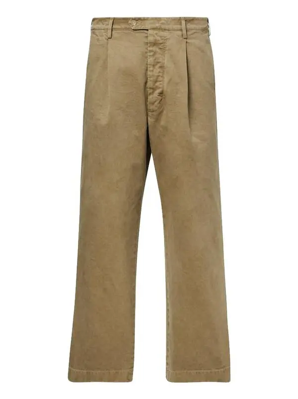 Auralee Cotton Chinos - Beige