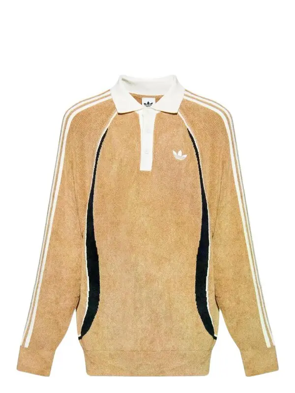 Adidas Retro Remix Teamgeist Polo Sweater - Neutrals