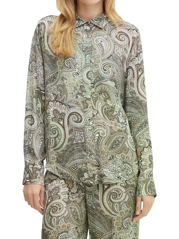 MARCIANO Paisley-print Button-down Shirt - Neutrals