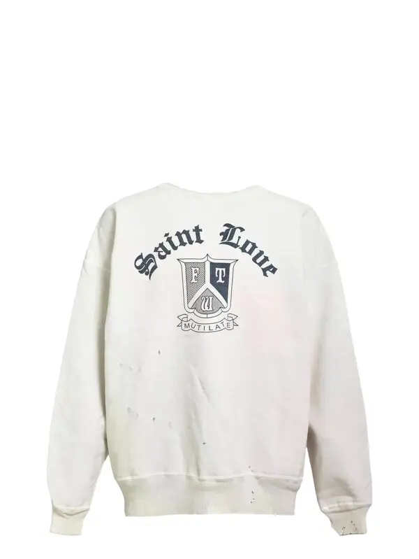 SAINT MXXXXXX Crew-neck Sweatshirt - White